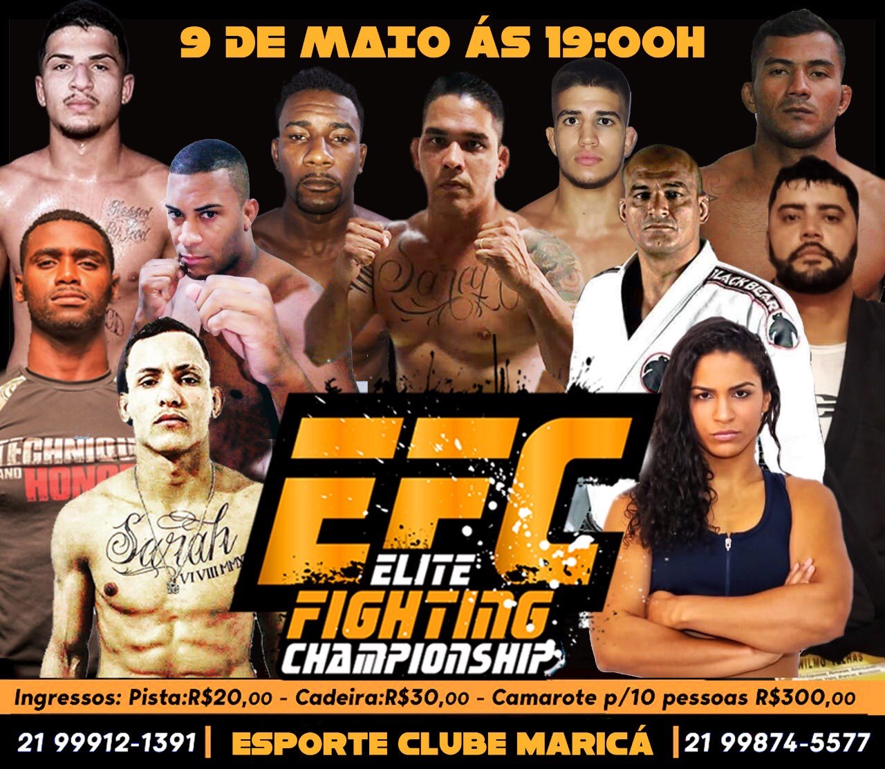 ELITE FIGHTING CHAMPIONSHIP VOLTA EM MAIO – Maricá Total